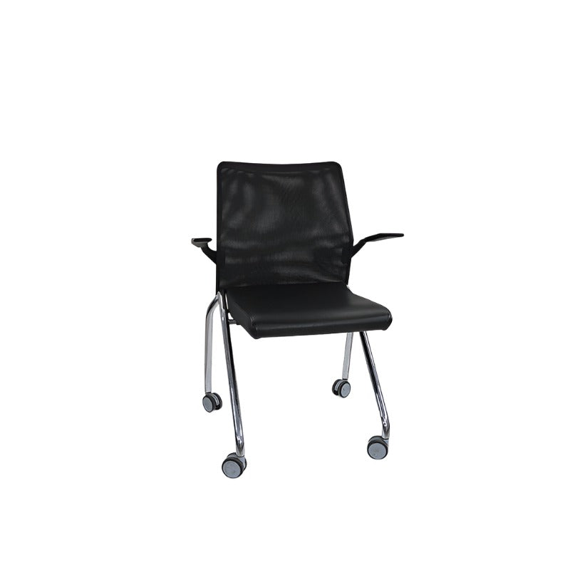 The Office Crowd: Black Tip Chairs - Refurbished - The Office Crowd
